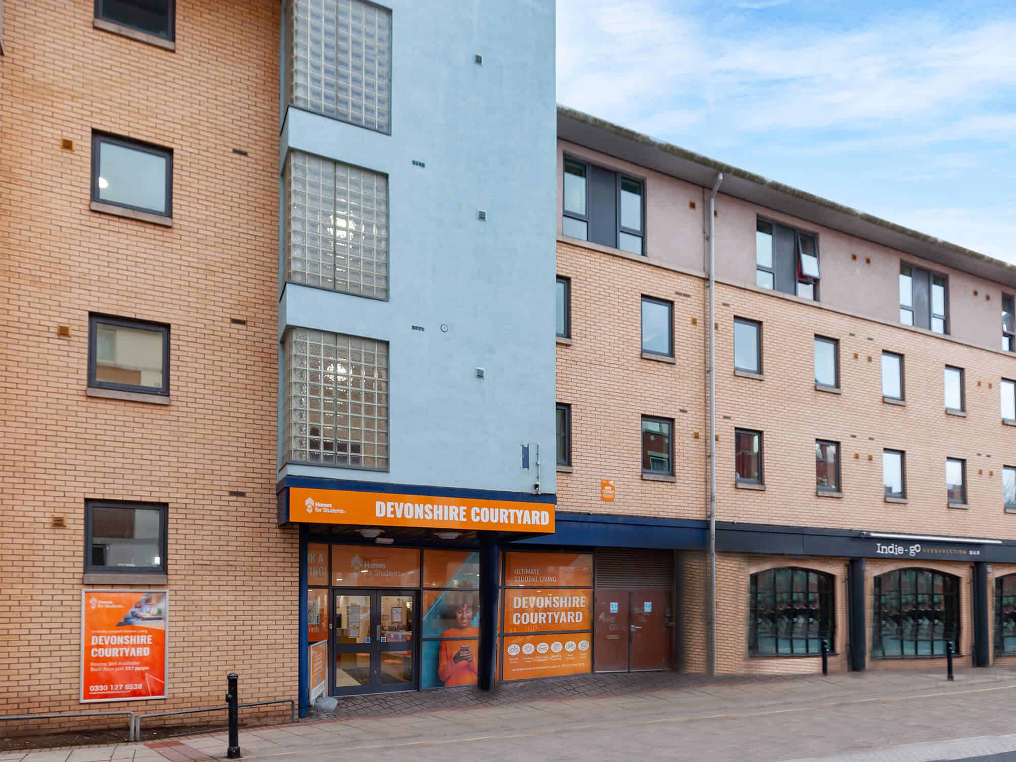 Devonshire Courtyard Sheffield | Amber Student Accommodation