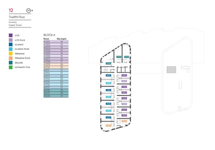 Book Copper Towers Student Accommodation In Coventry | Amber