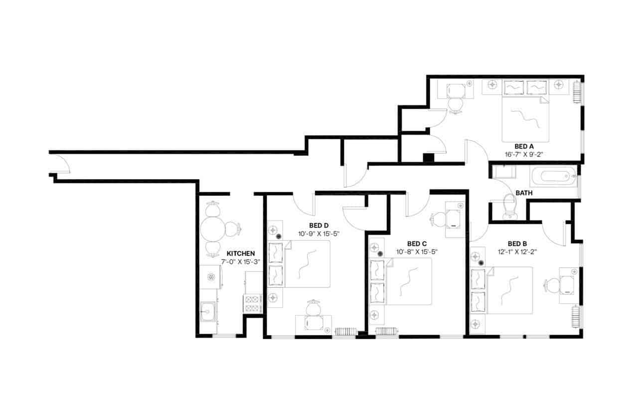 Book June Homes 10029 New York Student Housing | Amber